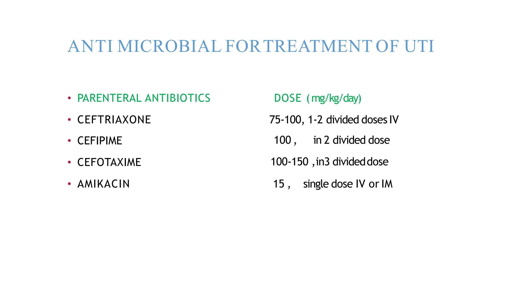 APPROACH TO UTI.pptx education pediatrics | PPT