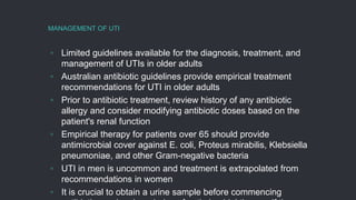 Approach to UTI in Elderly.pptx