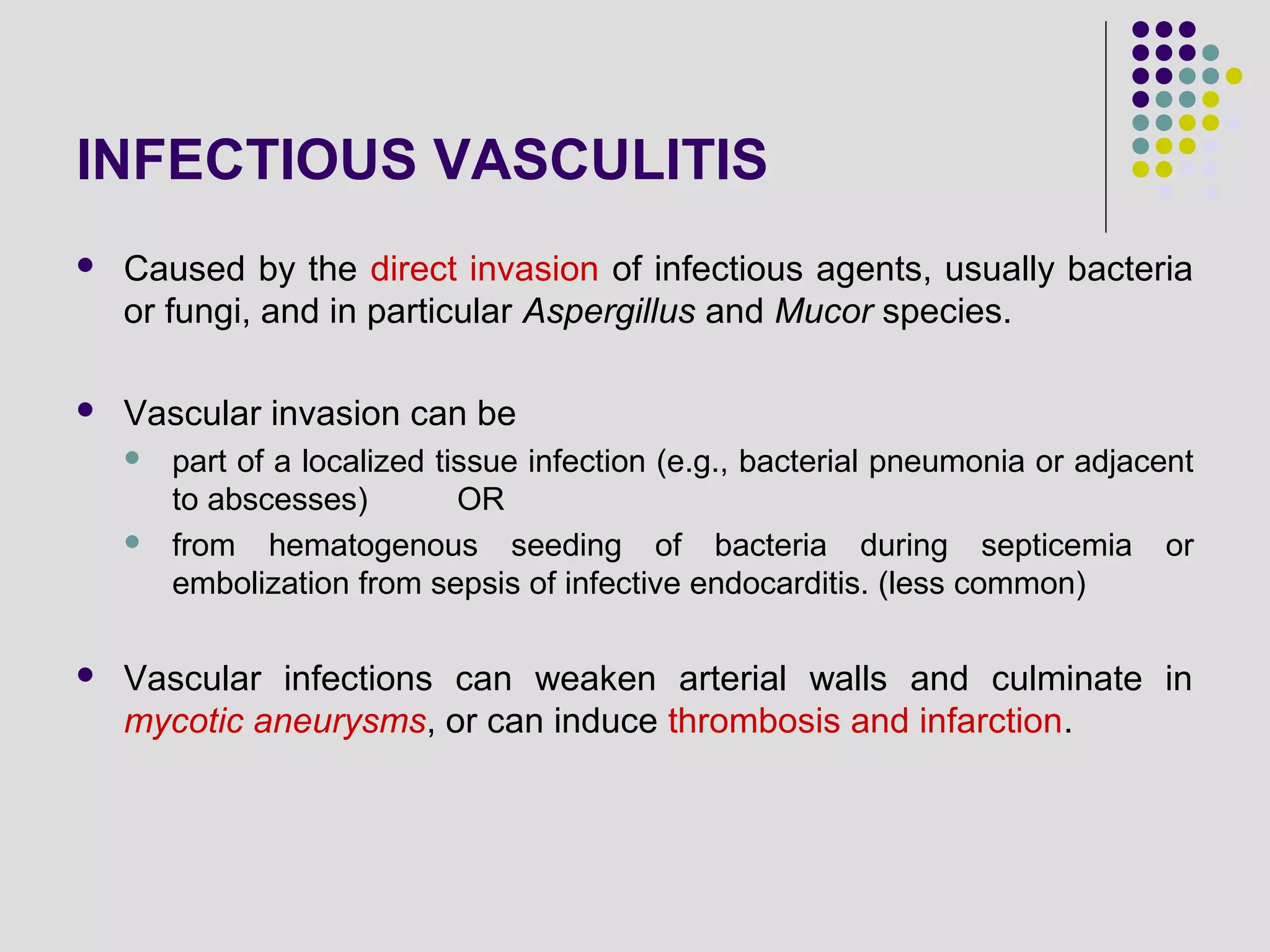 Approach to vasculitis | PPT