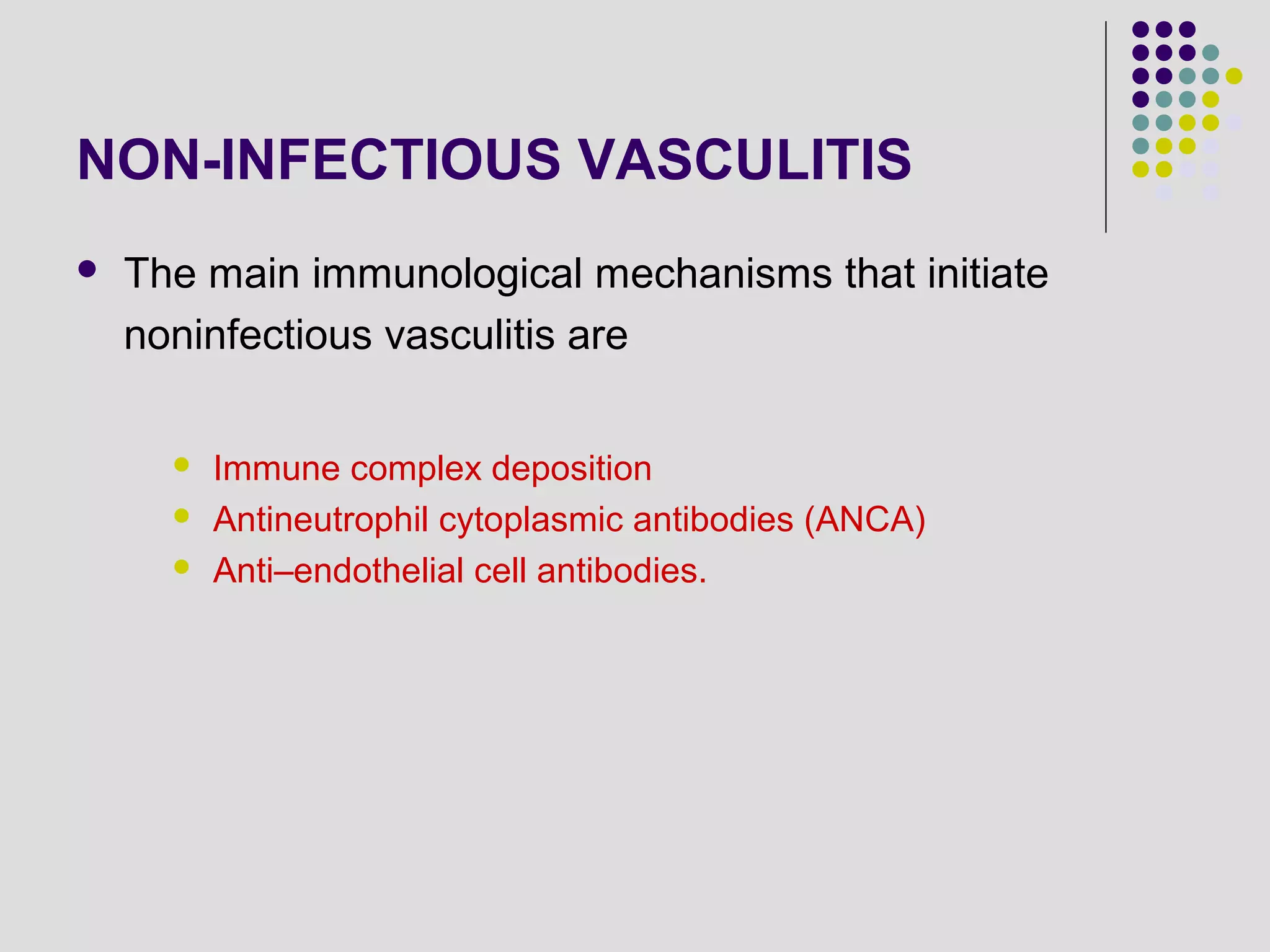 Approach to vasculitis | PPT
