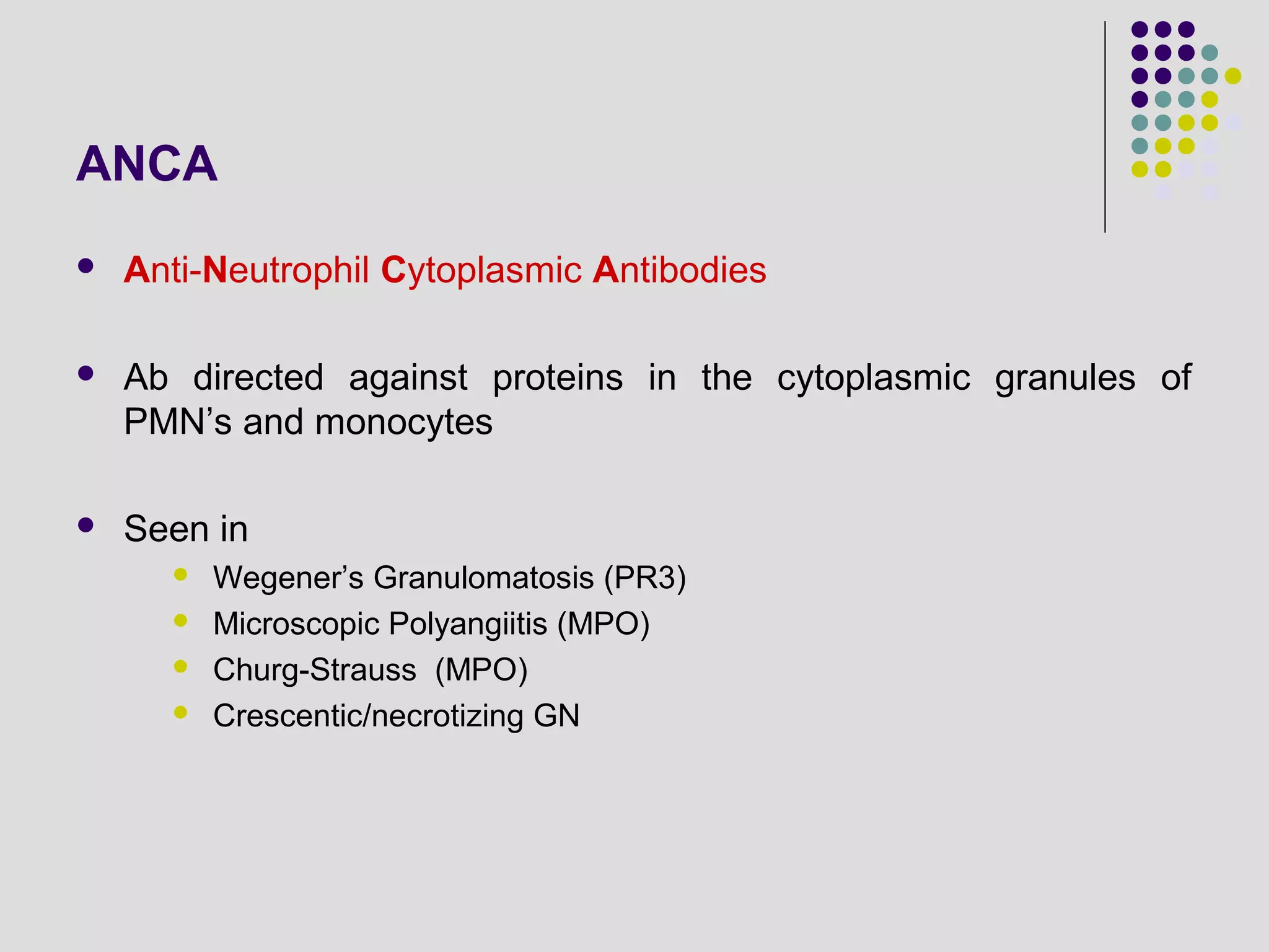Approach to vasculitis | PPT
