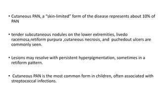 APPROACH TO VASCULITIS..........pptx