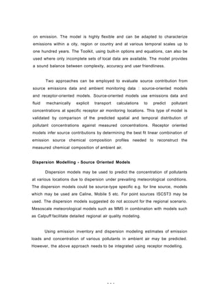 Approach to vehicle emission modelling | PDF