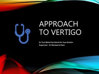 approach to vertigo.pptx