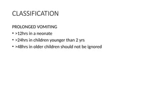APPROACH TO VOMITTING IN CHILDREN .pptx
