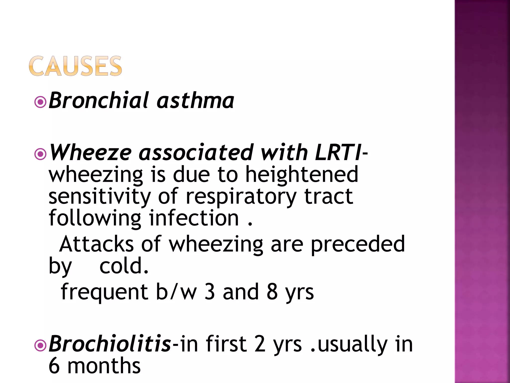 Approach to wheeze | PPTX