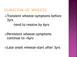 Approach to wheeze | PPTX