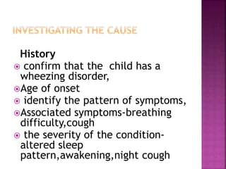 Approach to wheeze | PPTX