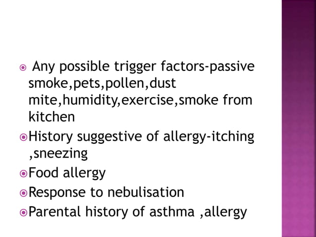 Approach to wheeze | PPTX | Lung and Respiratory Health | Diseases and ...