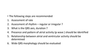 Approach to Wide QRS tachycardia.pptx