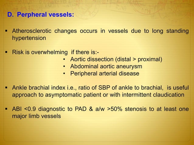 Approach to young hypertensive patients | PPTX | Heart and ...