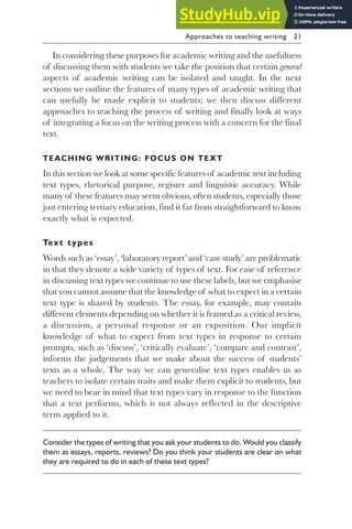 Approach Writing | PDF