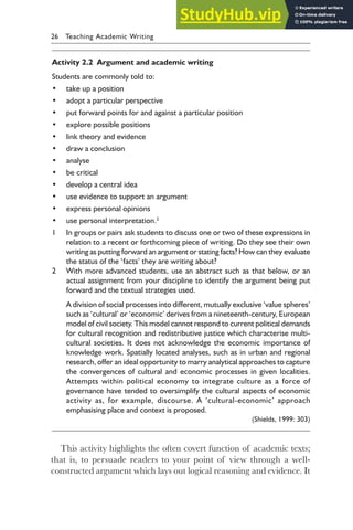 Approach Writing | PDF