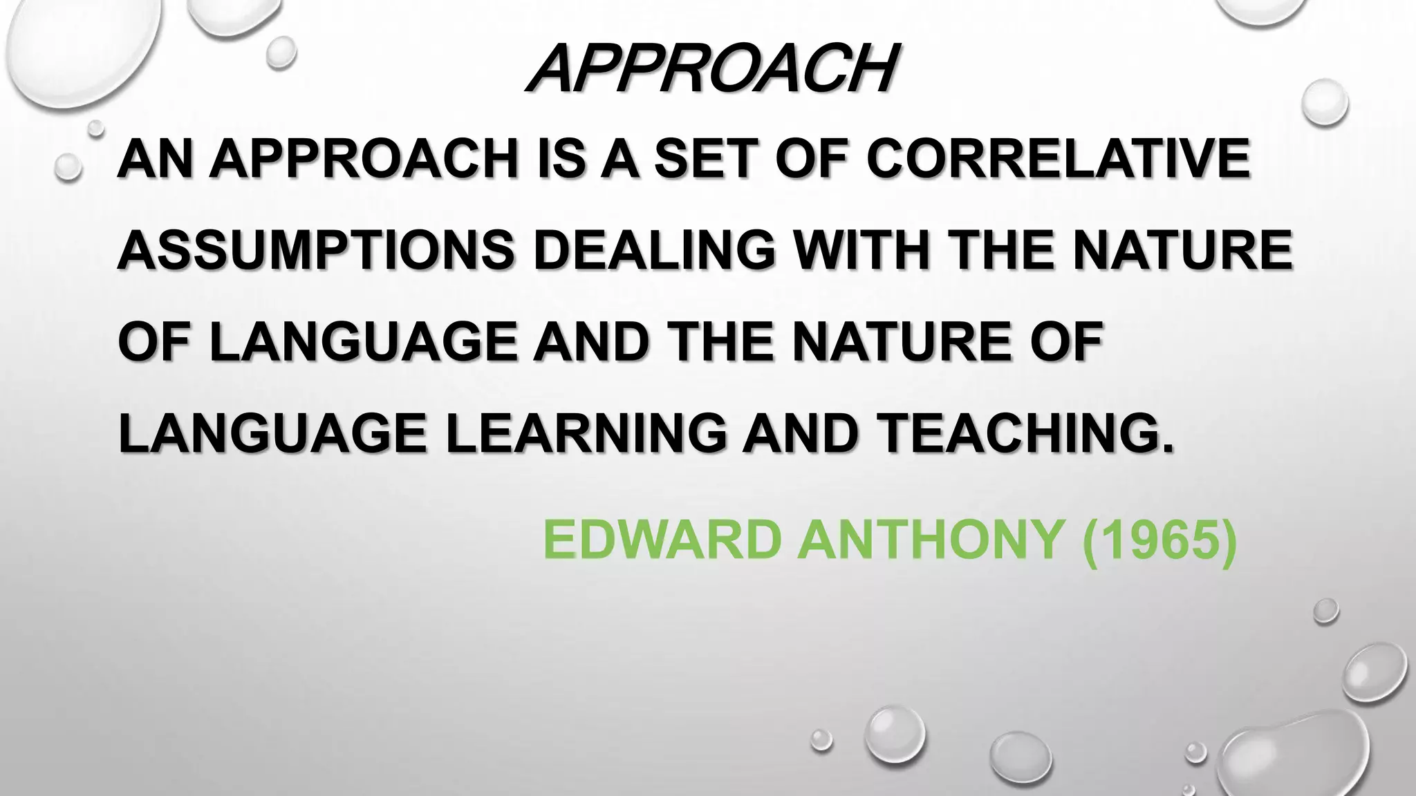 Methods in English Teaching | PPTX | Education