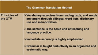 Methods in English Teaching | PPT