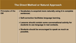 Methods in English Teaching | PPT