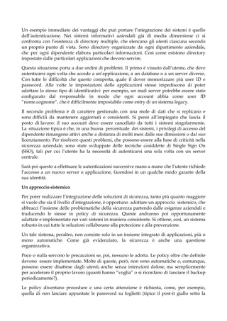UN APPROCCIO INTEGRATO ALLA SICUREZZA | PDF