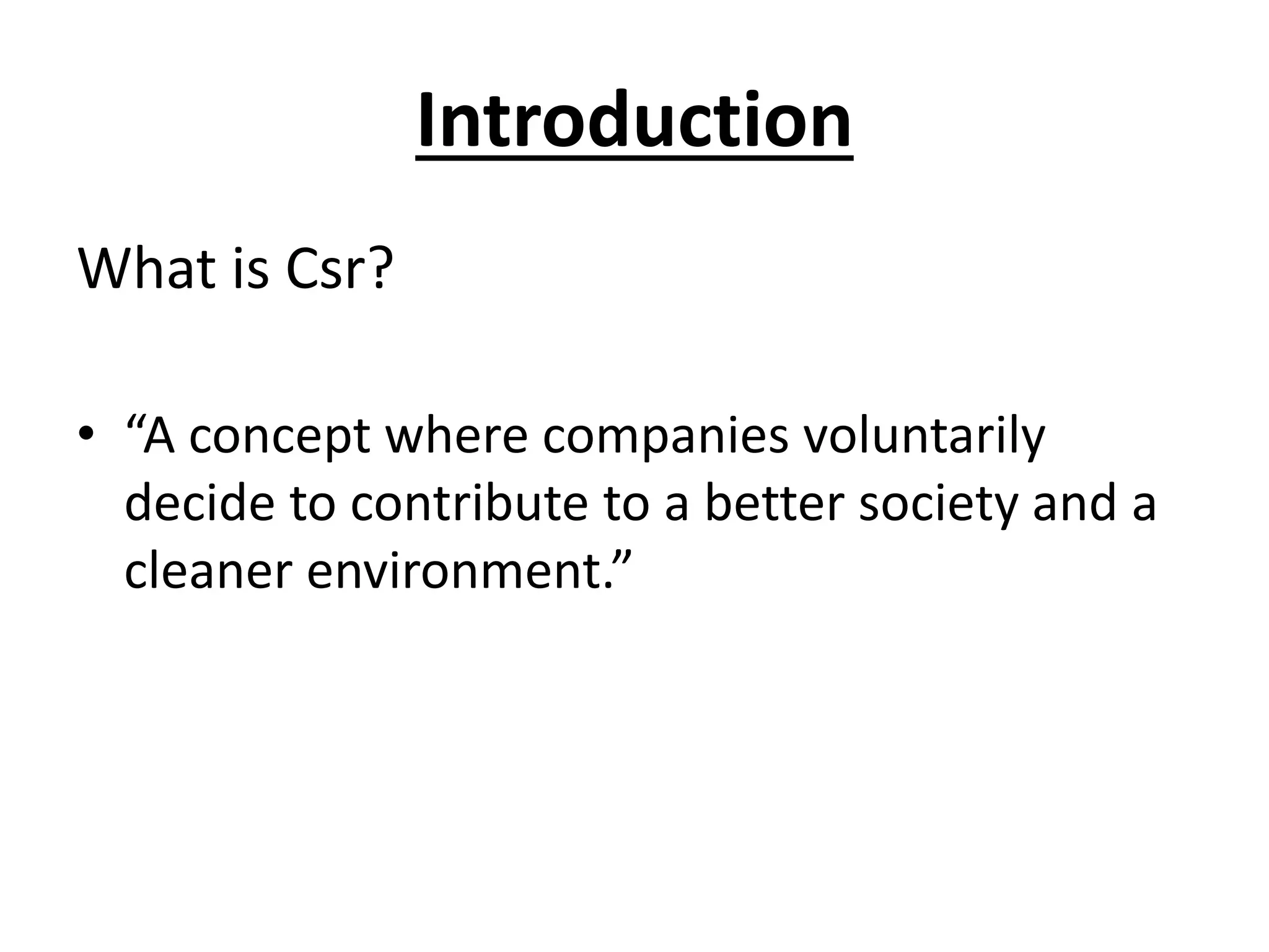 Approches to csr | PPTX