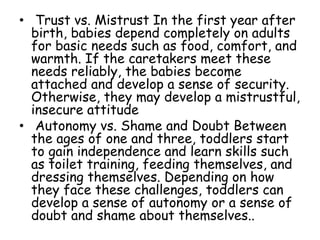 theories of development psychology | PPTX