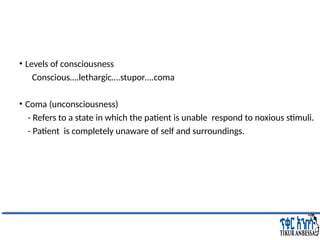 Approch to Coma (1).pptx patient with coma | PPTX