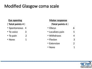 Approch to Coma (1).pptx patient with coma | PPTX