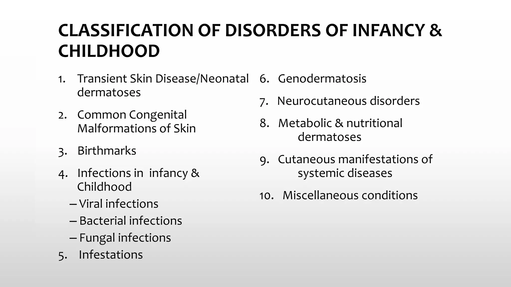 Pediatric Skin Diseases by Dr. Ramkesh Meena | PPTX