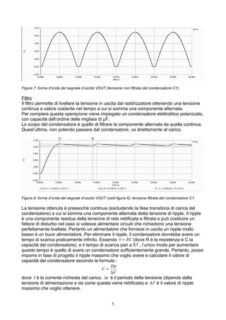 Approfondimento del alimentatore stabilizzato | DOC