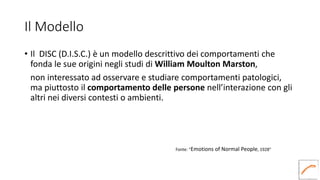 Stili di comunicazione - modello DISC | PDF