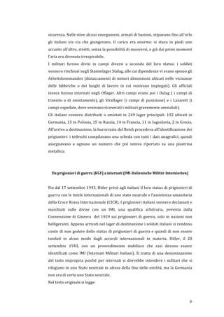 Approfondimento storia contemporanea | PDF