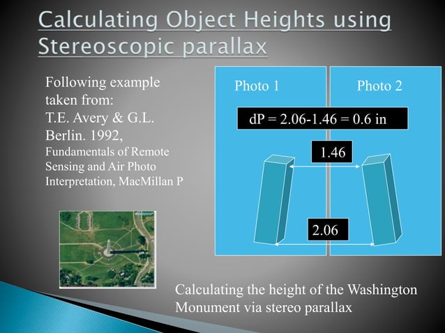 Stereoscopic Parallax | PPTX