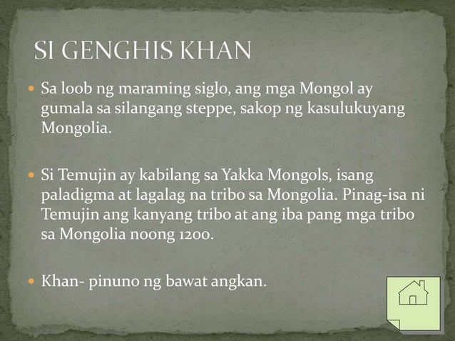 Ang Imperyong Mongol | PPTX