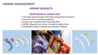 Appropriate airway equipment and techniques. | PPTX