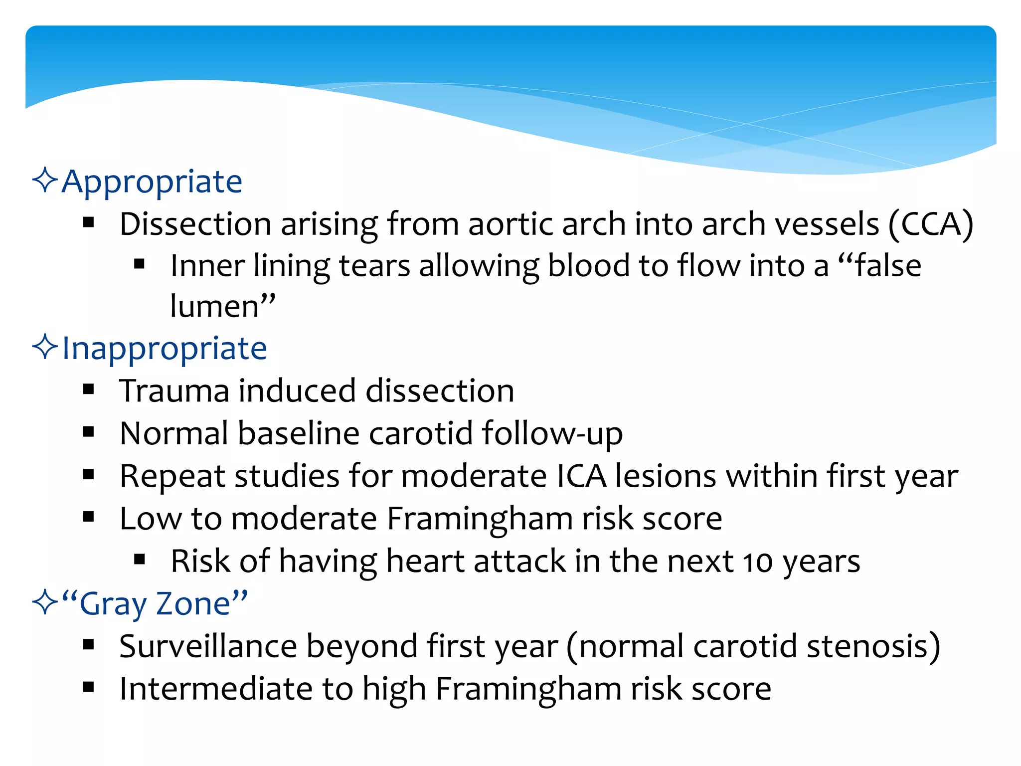 Appropriate Arterial Testing | PPTX