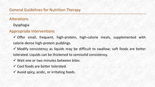 Appropriate Diet Interventions During Cancer | PDF