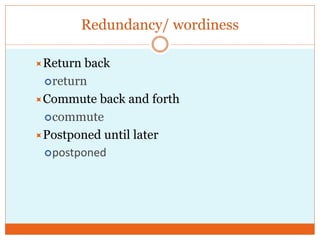 Appropriate language jargon, slang, cliche | PPTX | Computer Software ...