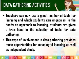 APPROPRIATE LEARNING ACTIVITIES "INTRODUCTORY AND DEVELOPMENTAL ...