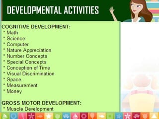 APPROPRIATE LEARNING ACTIVITIES "INTRODUCTORY AND DEVELOPMENTAL ...