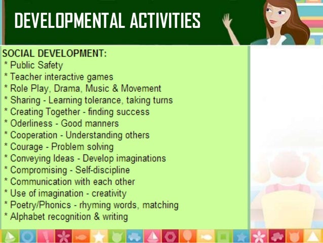 APPROPRIATE LEARNING ACTIVITIES "INTRODUCTORY AND DEVELOPMENTAL ACTIV…