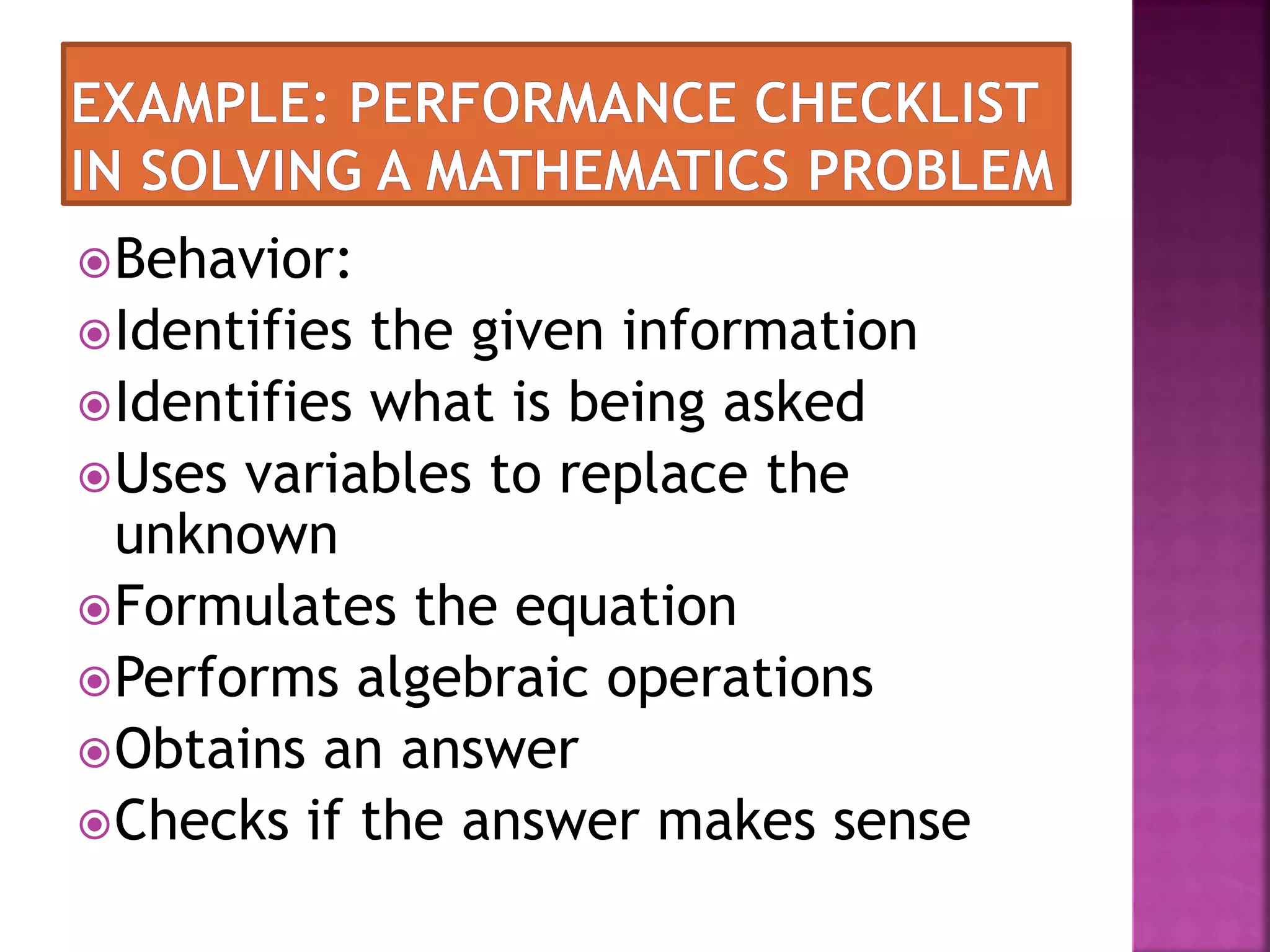 Appropriateness of assessment method | PPTX