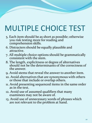Appropriateness of Assessment Methods | PPTX
