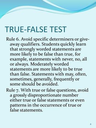 Appropriateness of Assessment Methods | PPTX