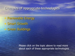 Appropriate technology | PPT