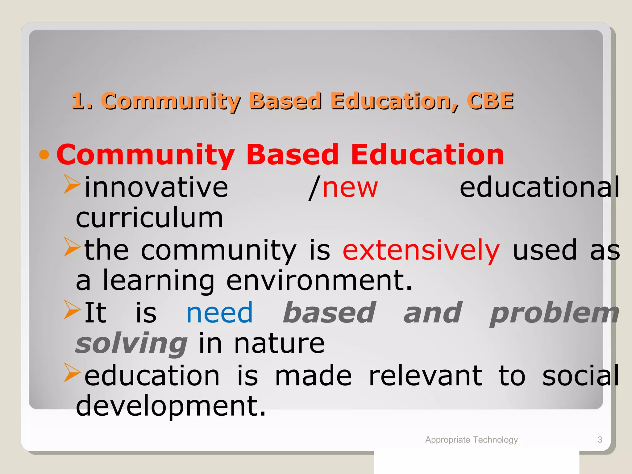 Appropriate technology | PPT