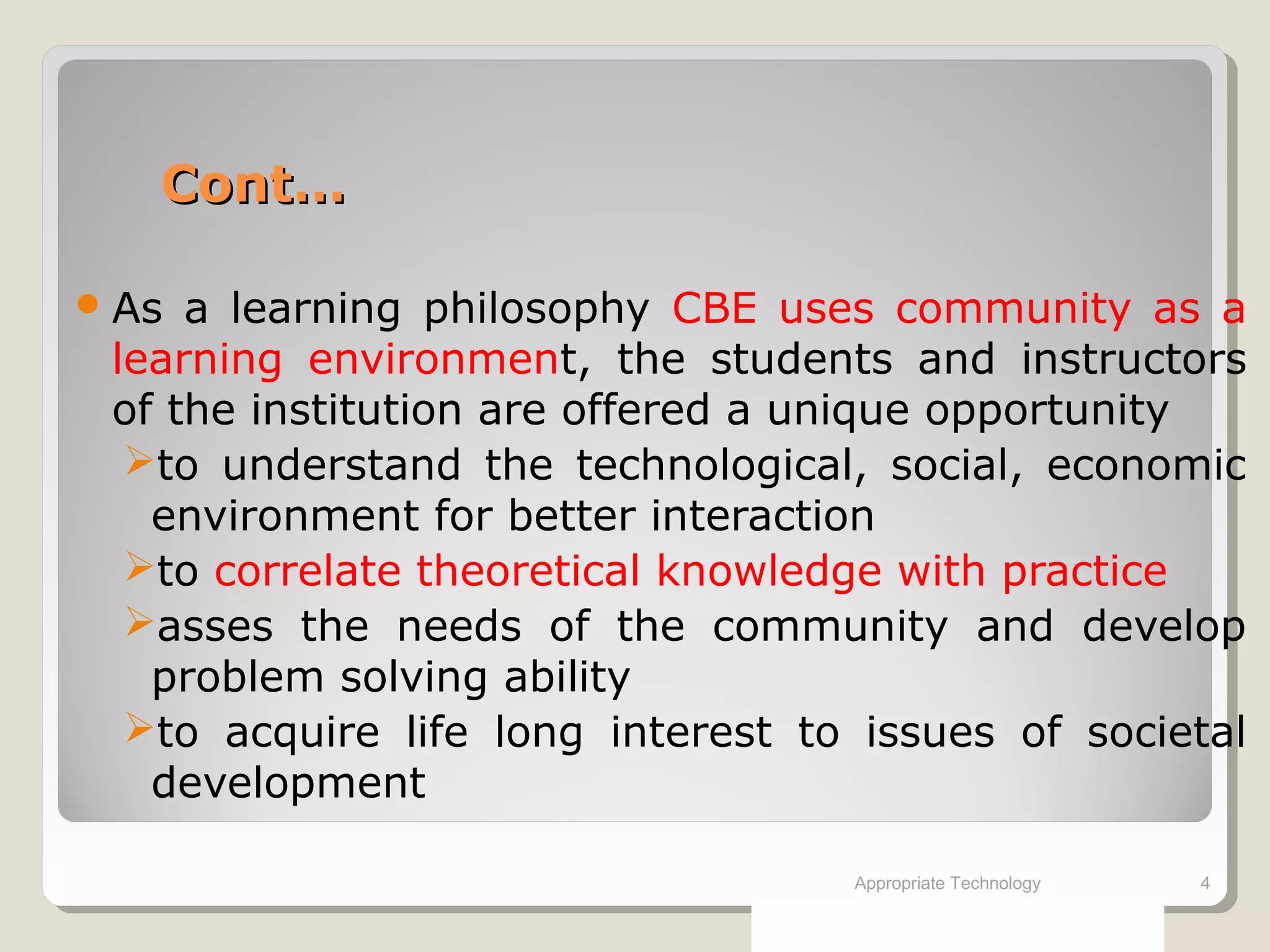 Appropriate technology | PPT