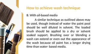 Appropriate Wet Drawing Media to Represent Object | PPTX