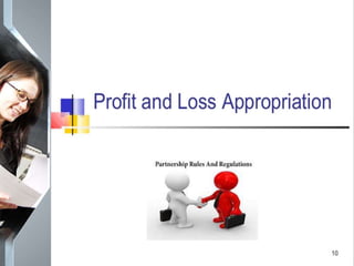 Appropriation account for partnership | PPTX