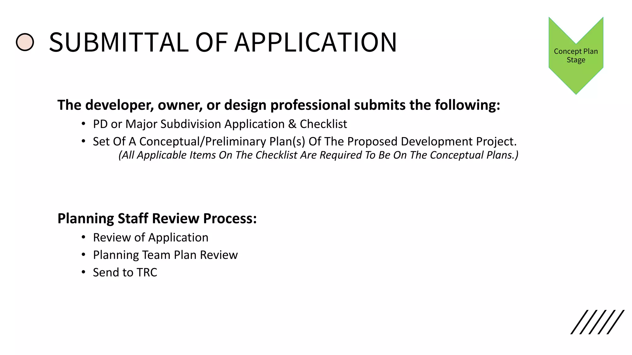 Approval Process Summary for Major Subdivisions and Planned Developments | PDF