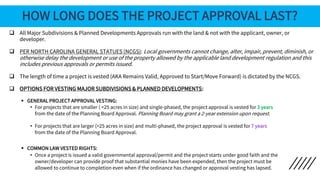 Approval Process Summary for Major Subdivisions and Planned ...