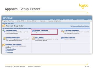 PeopleSoft Approval FrameWork AWE | PPTX