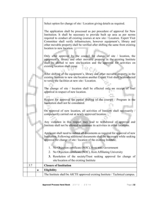 Approval process handbook_091012 | PDF